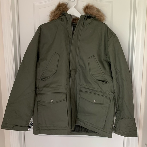 Goodfellow & Co | Jackets & Coats | Goodfellow Co Olive Green Heavy ...